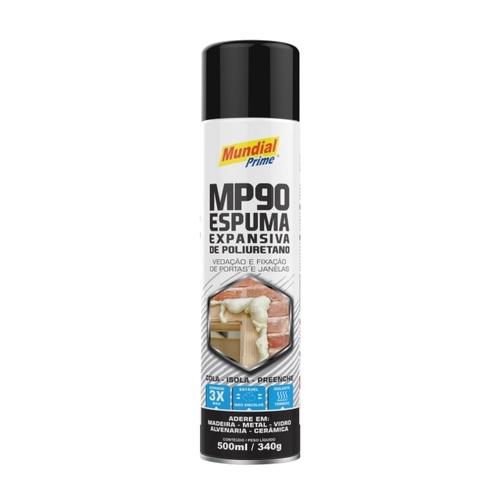 ESPUMA EXPANSIVA POLIURETANO 500ML/340G - MUNDIAL PRIME