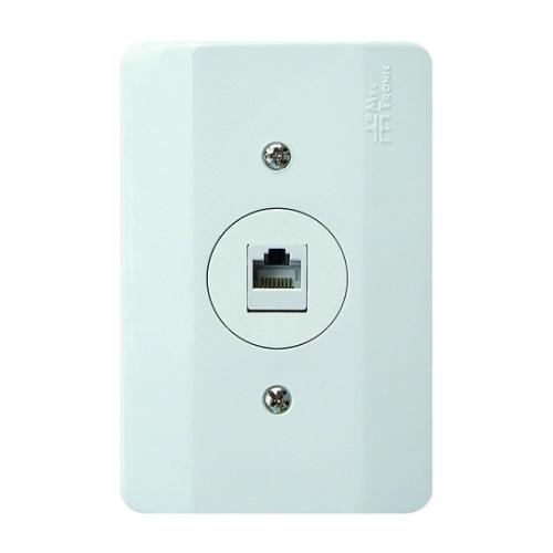 TOMADA COMPUTADOR RJ45 C/PLACA MILLENIUN - MEC TRONIC